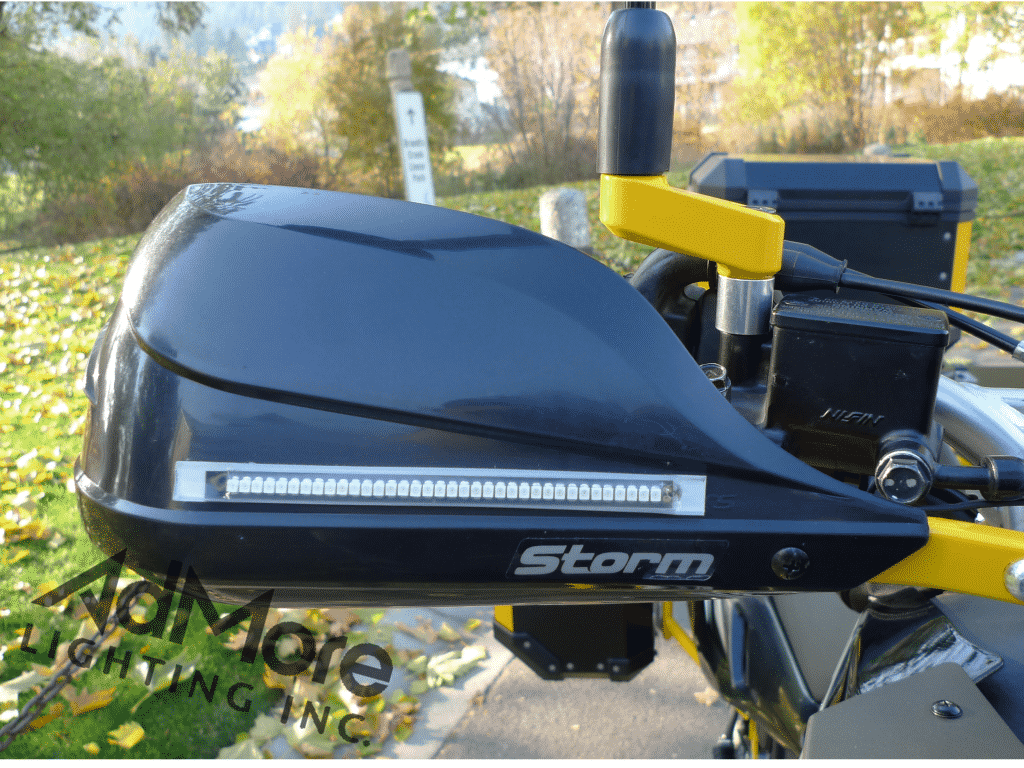 Handguard Kit Amber LED | Motorcycle Safety & Lighting Solutions