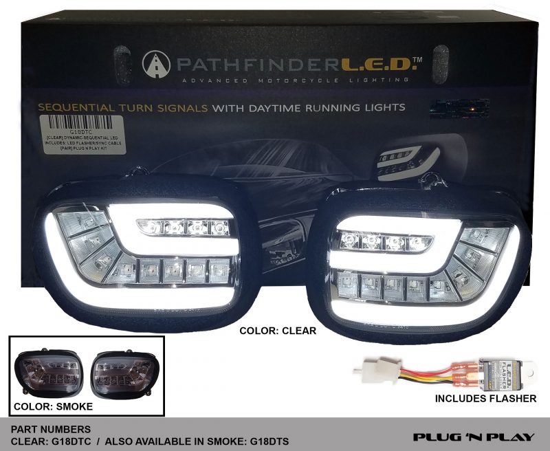 GL1800/F6B DYNAMIC SEQUENTIAL FRONT LED TURN SIGNAL KIT - AdMore ...